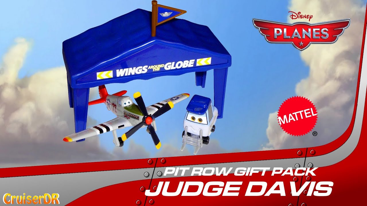 Disney Planes Judge Davis Pit Row Gift Pack 2014 Diecast 1/55 Scale ...