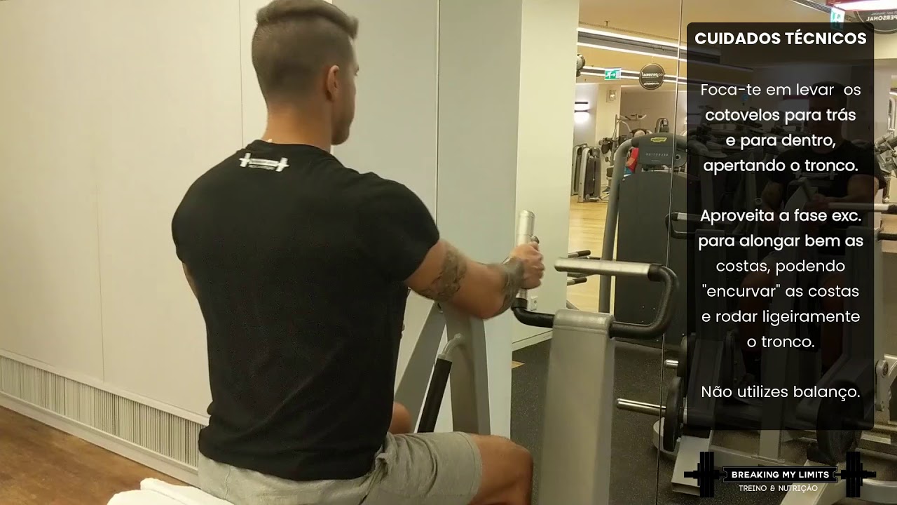 Low Row Unilateral (Hammer Strength) - YouTube