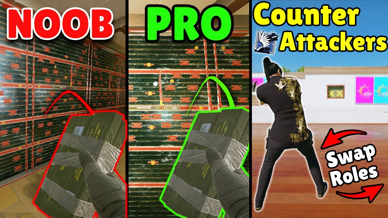 NEW *400 IQ* Hard Breach Counter! | Attacker & Defender Role Swap in PRO MATCH! - Rainbow Six ...
