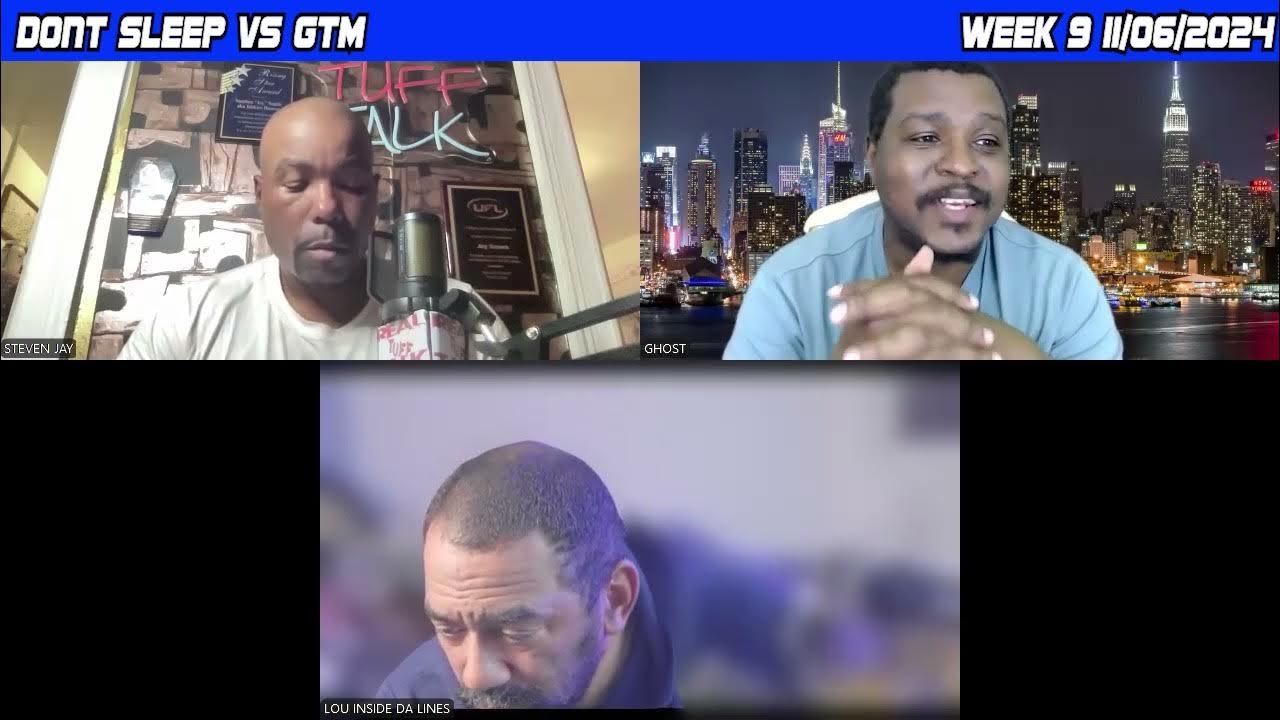 Real Tuff Talk UFL Season 12 Week 9 Dont Sleep vs GTM - YouTube