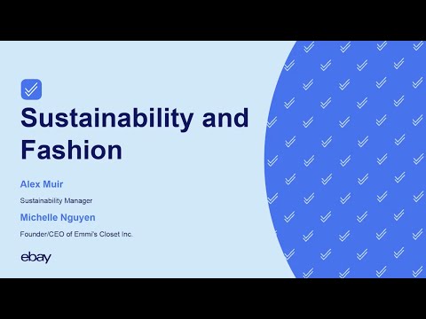 Spring 2023 Seller Check-In — Sustainability and Fashion Breakout