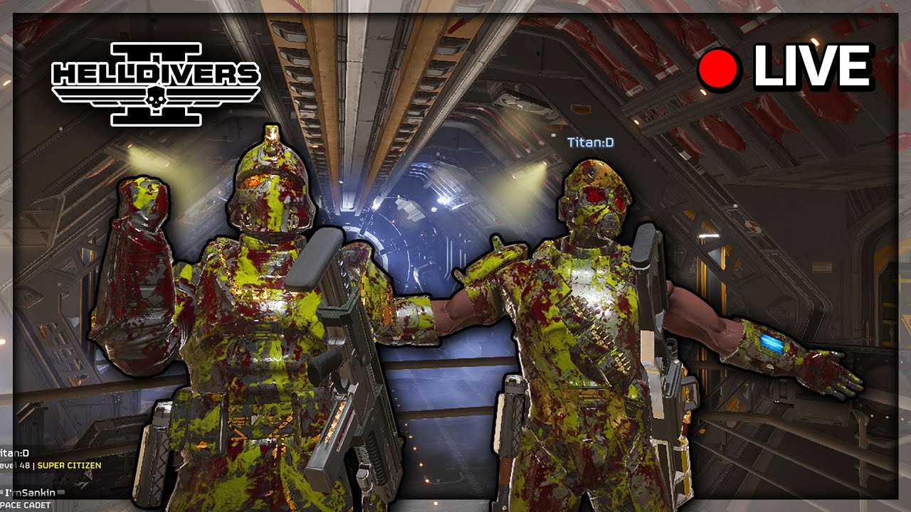 [Live] HELLDIVERS 2 "สตรีมลับ ใครยังไม่นอนมั่งนาา" - YouTube