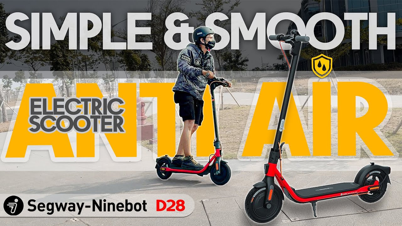 SKUTER LISTRIK SEGWAY NINEBOT D28 KickScooter D SERIES (Review) - Speed ...