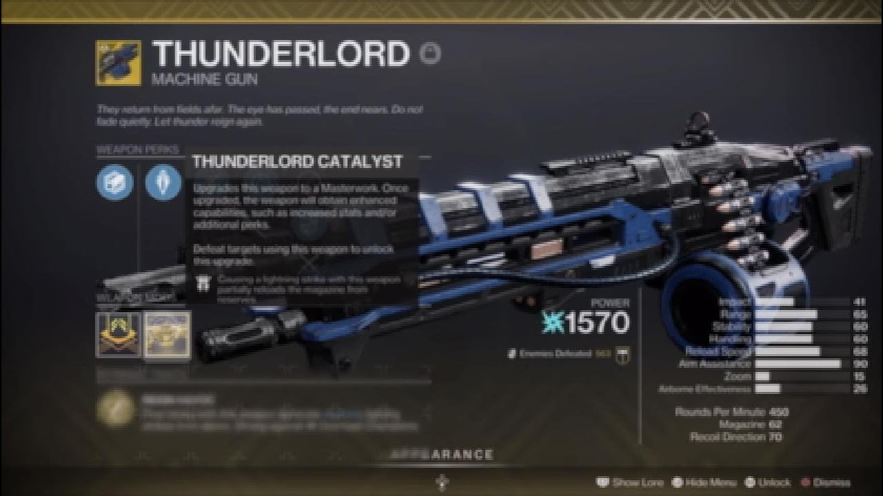 Thunderlord Catalyst plus Actium War Rig equals No Reload - YouTube