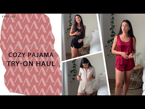 Try on Haul with Alexia magallanes | Ekouaer Comfort Collection