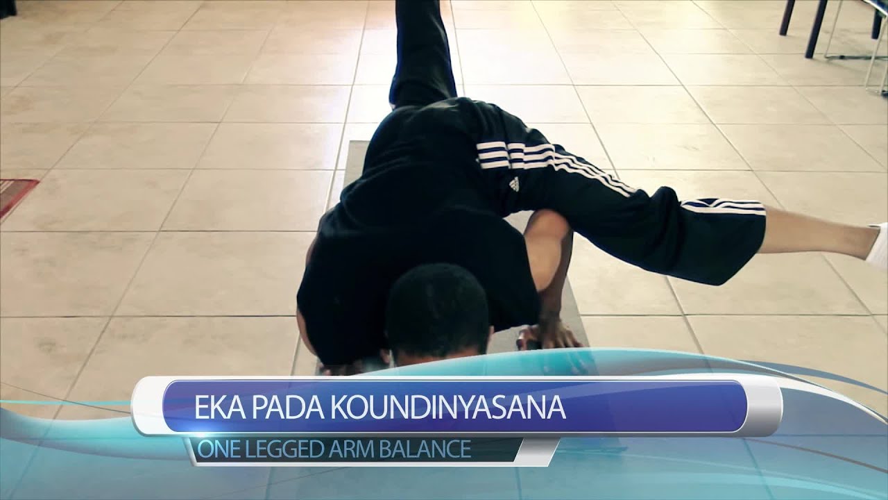 How To Do A One Legged Arm Balance - YouTube