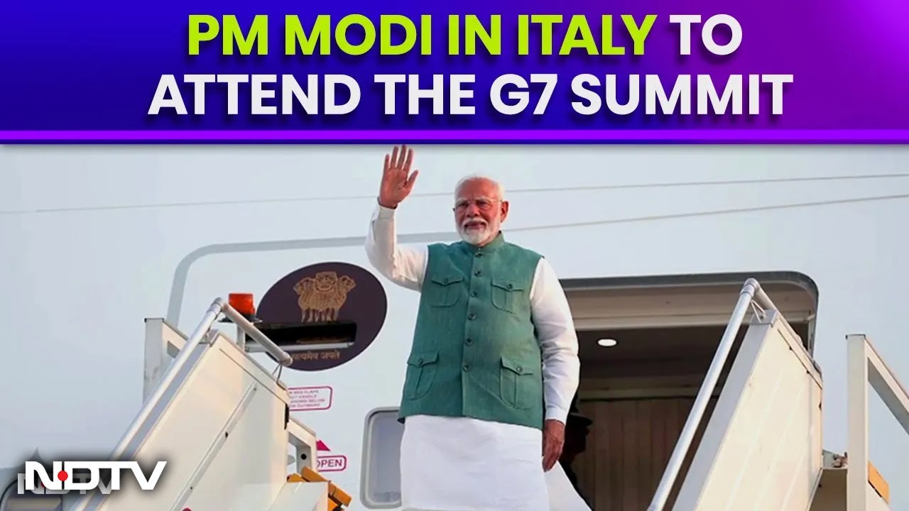 PM Modi In Italy | PM Modi In Italy For G7 Meet, To Hold Talks With ...