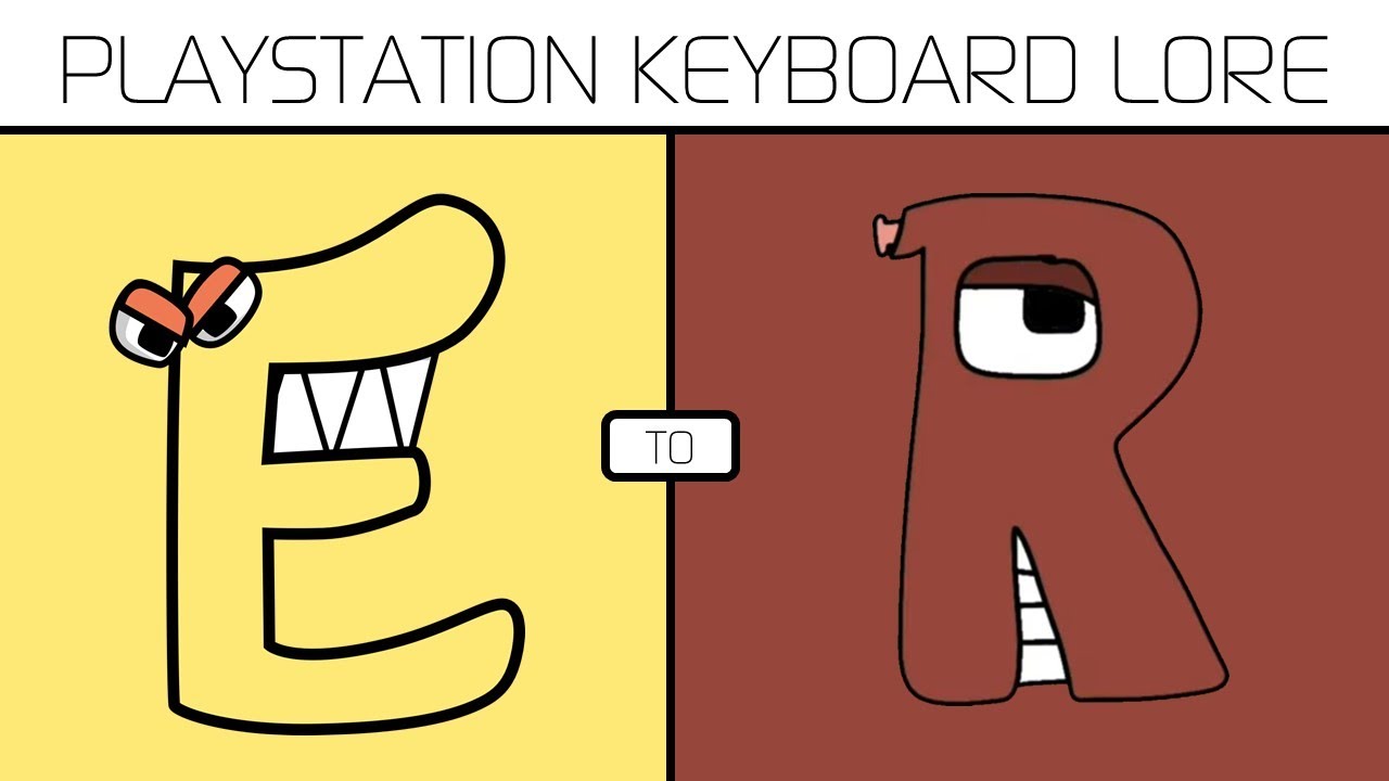 PlayStation Keyboard Lore E-R - YouTube