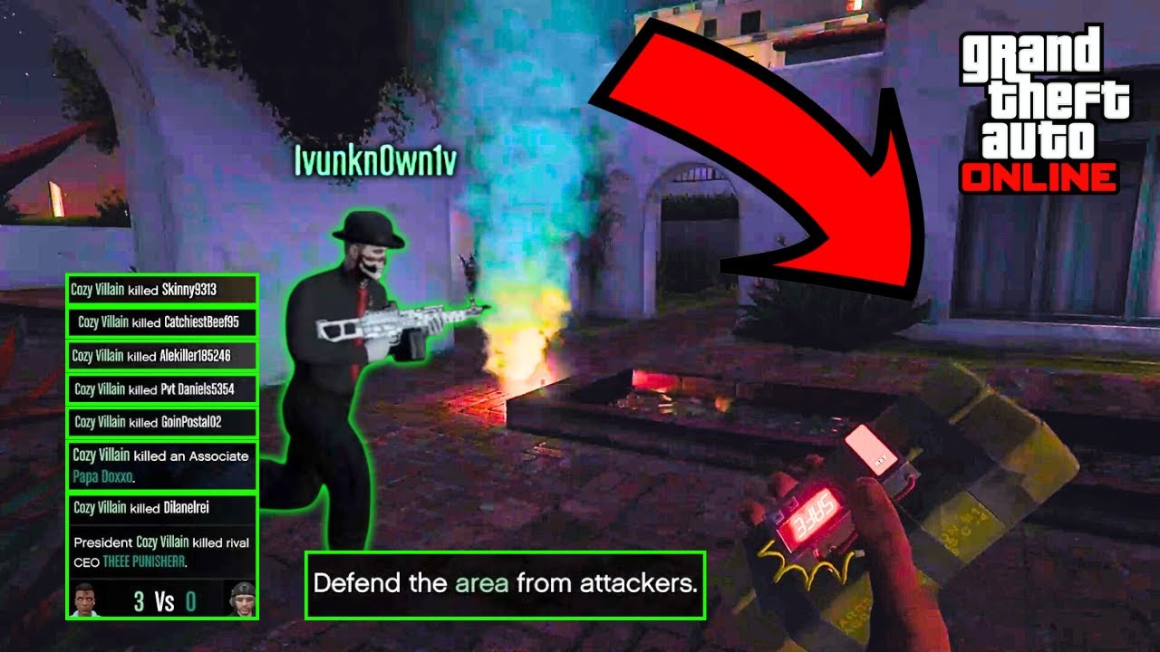 These Tryhards Couldn't Handle My Sticky Bombs On GTA 5 Online - YouTube
