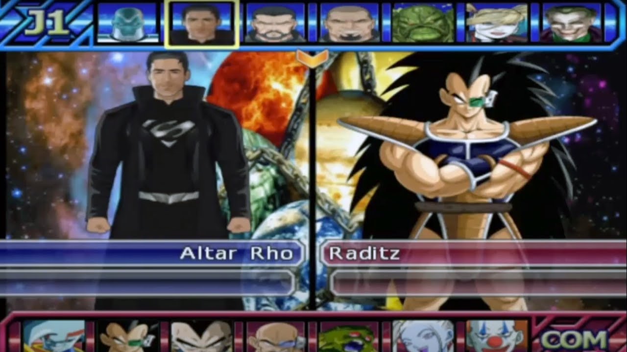 Altar Rho VS Raditz | DC VS DB Tenkaichi 3 NEW MOD - YouTube