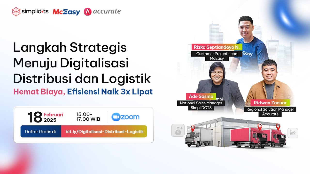 Webinar SimpliDOTS x McEasy x Accurate: Optimalkan Distribusi ...