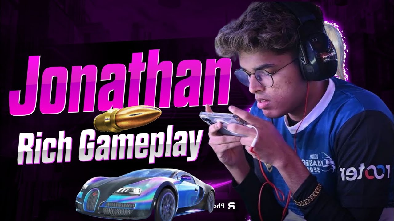 Jonathan gaming 😍😎 || Jonathan Rich Gameplay 🤑🤑 #jonathangaming #bgmi ...