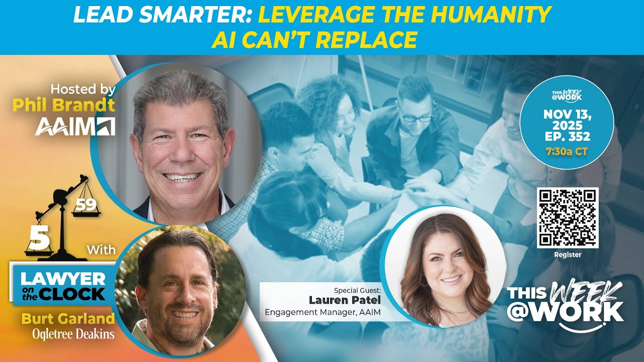 Lead Smarter: Leverage the Humanity AI Can't Replace - YouTube