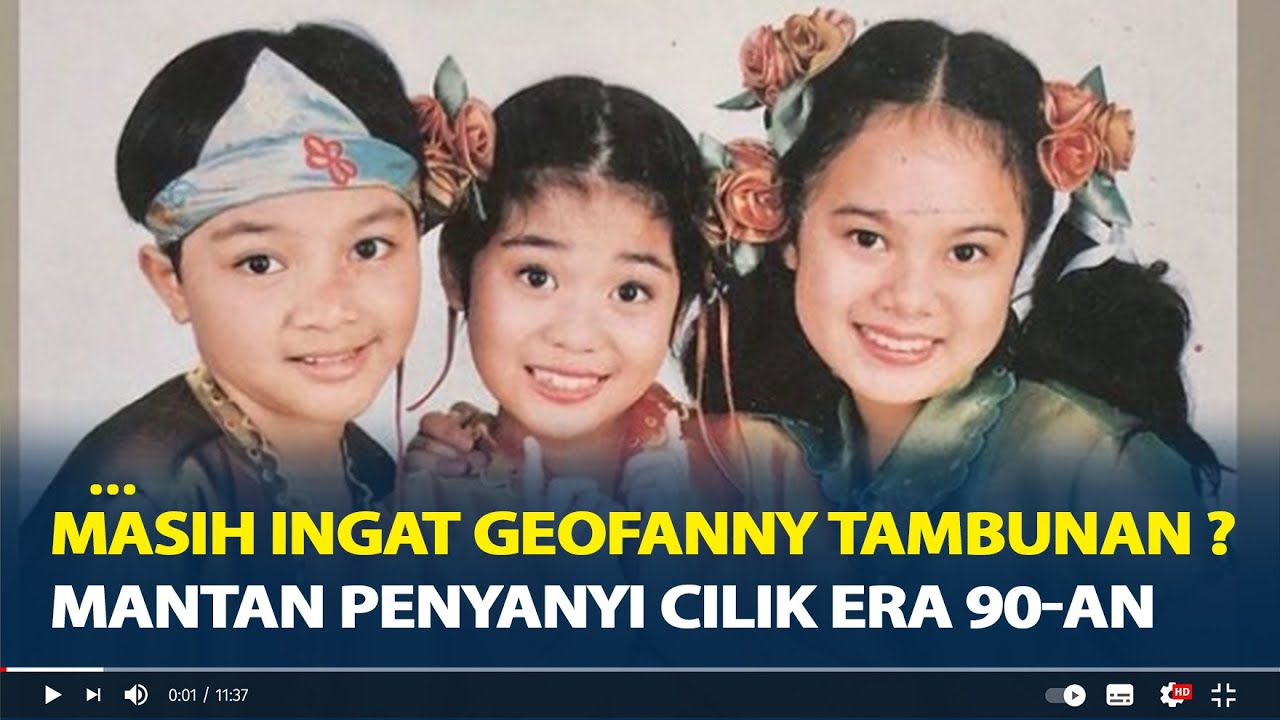 Masih Ingat Geofanny Tambunan ? Mantan Penyanyi Cilik Personel Trio ...