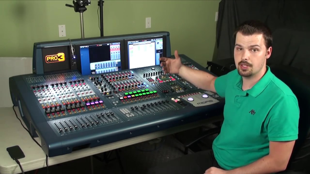 Midas Pro 3 VCA & POP groups 5 of 8 - YouTube