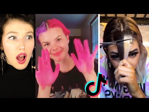 SONU HÜSRAN İLE BİTEN SAÇ VİDEOLARI (tiktok)