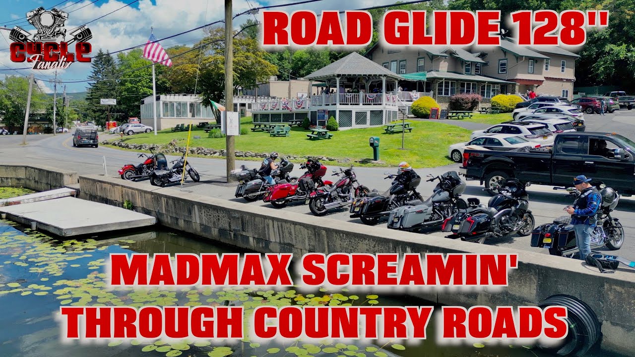 HARLEY'S, LAKES, WATERFALLS, AND FOOD #cyclefanatix #harleydavidson # ...