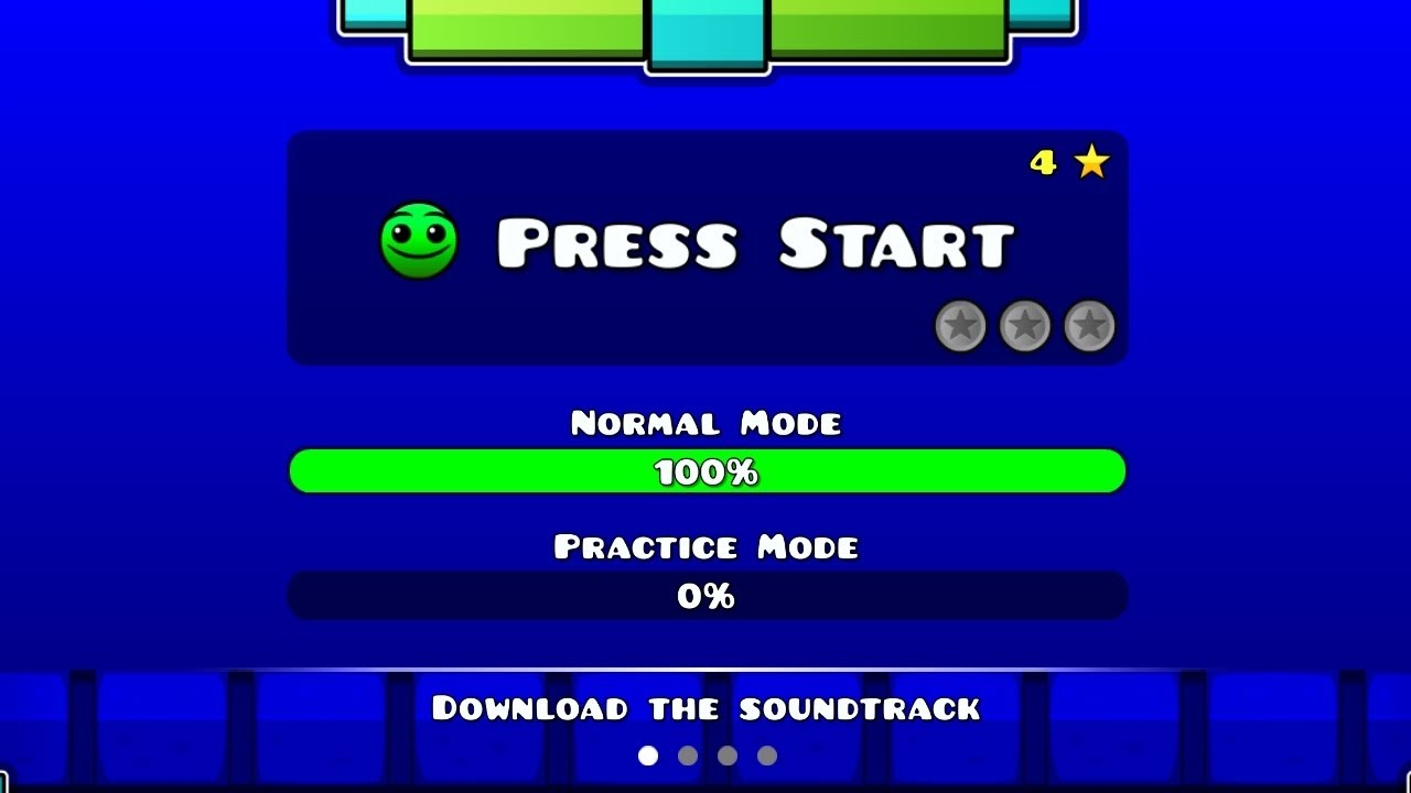 Geometry dash subzero press start (full song) - YouTube