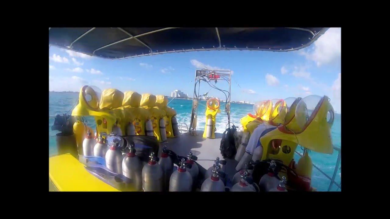BOB Submarine in Cancun,Mexico - YouTube