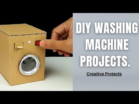 Schools Science Projects DIY Washing Machine Projects 2022 - YouTube