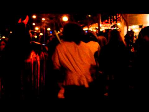 Leatherface Dances For Peace On Halloween Part 2 - YouTube