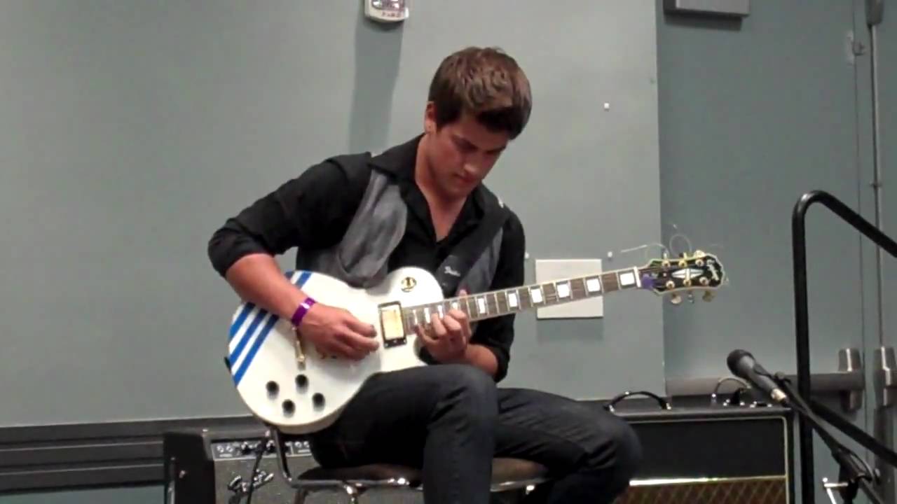 Caleb Lollar 2009 National Fine Arts Festival Orlando Guitar Solo - YouTube