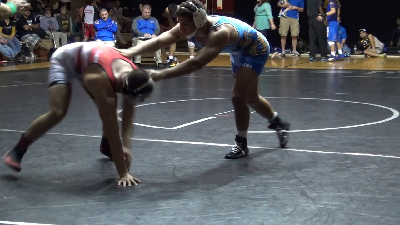 Chris Pagan (Osceola) 195lbs vs Gateway - Orange Belt Conference Finals ...