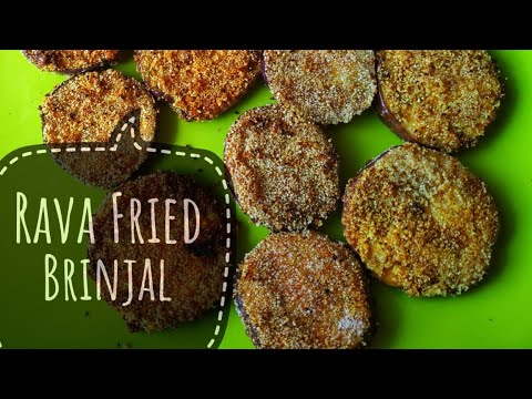 Rava Fried Brinjal /Goan style fry - YouTube
