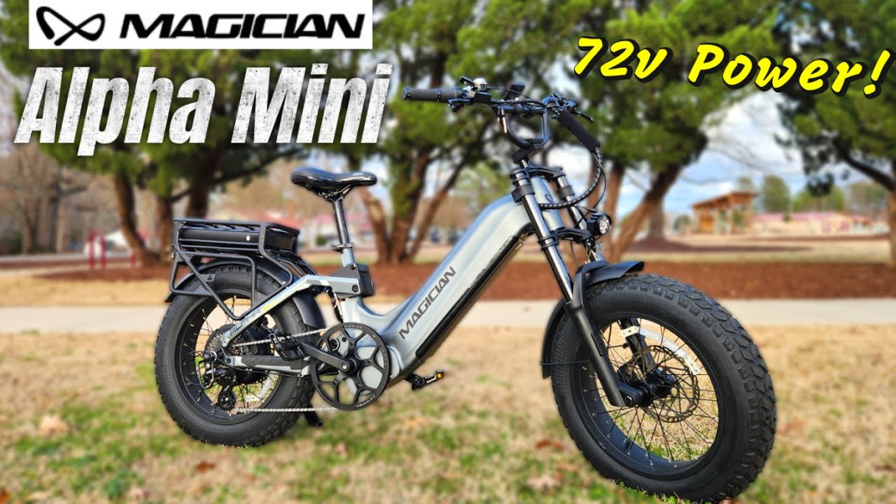 Magician Alpha Mini 72V Review — 20" POWERHOUSE! 42 MPH Prototype ...