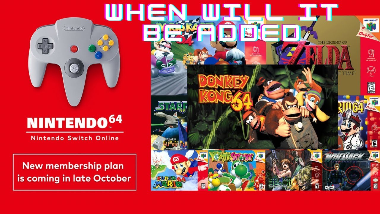 Why Isn’t Donkey Kong 64 On Nintendo Switch Online Yet? - YouTube