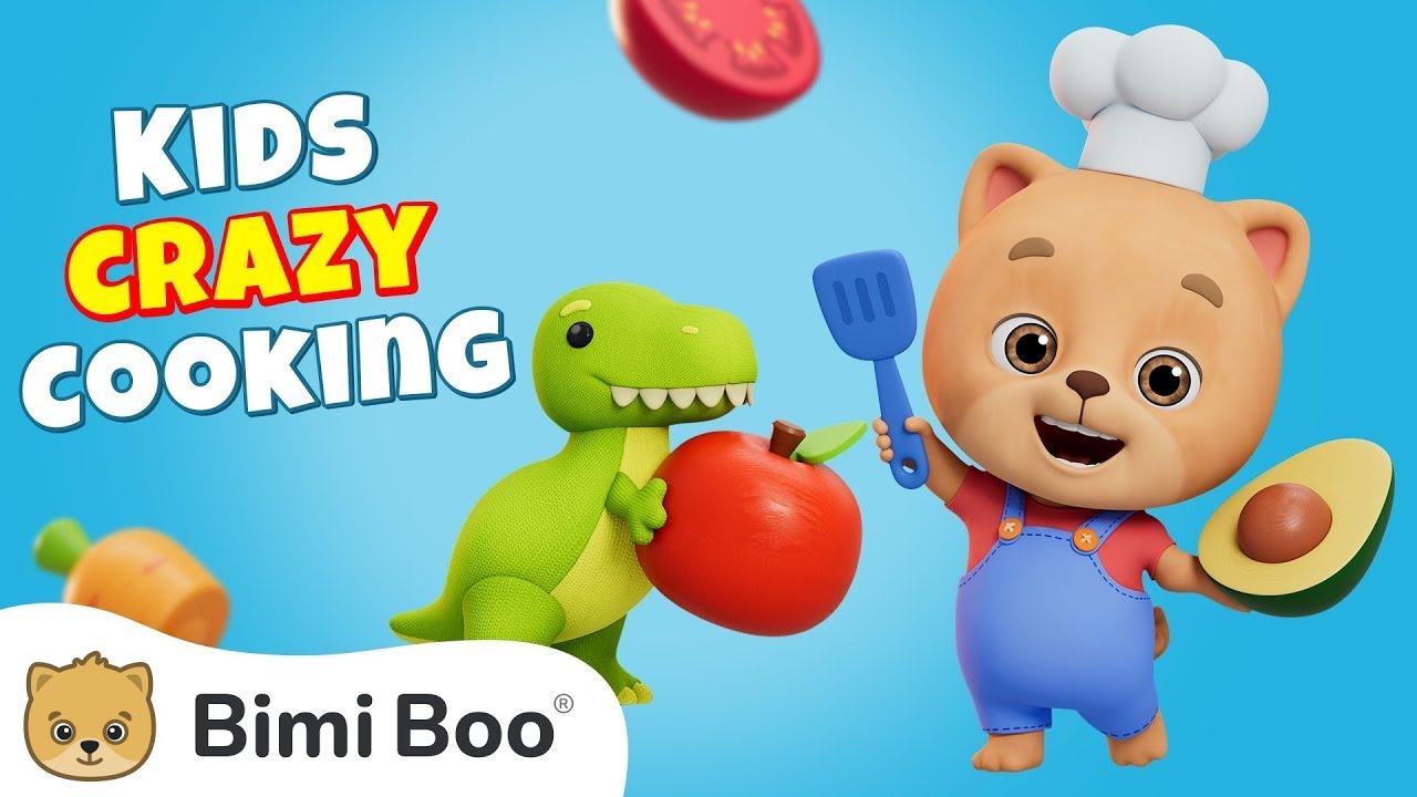 🍳 Crazy Cooking Song | Bimi Boo Kids Songs and Nursery Rhymes - YouTube