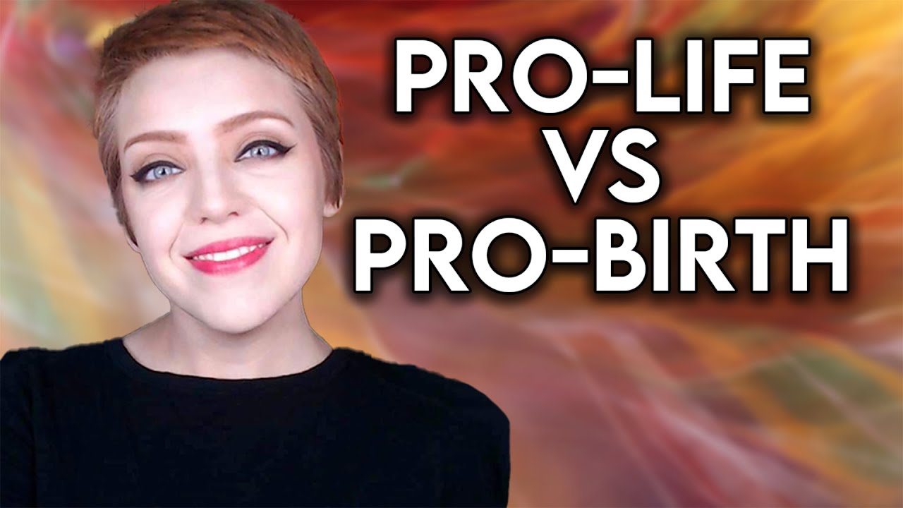 Misleading Definition Of "Pro-Life" - YouTube