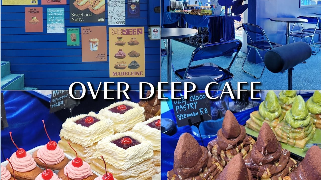 cafe over deep l 오버딥 연남동 카페 l 데이트vlog lYeonnam dong cafe - YouTube