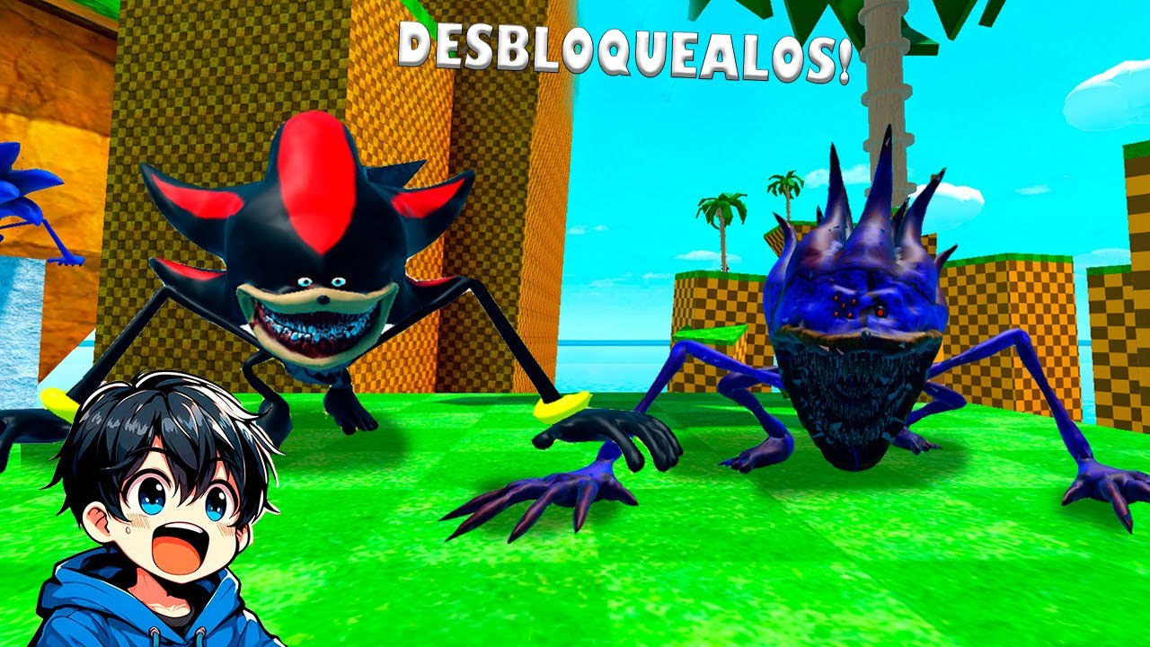 ENTRO AL MUNDO DE SONIC Y ENCUENTRO PERSONAJES DE SONIC TAPES SECRETOS ...