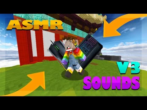 (GODBRİDGE) Mouse + Keyboards Sounds ASMR v3 | Sonoyuncu Craftrise Bedwars