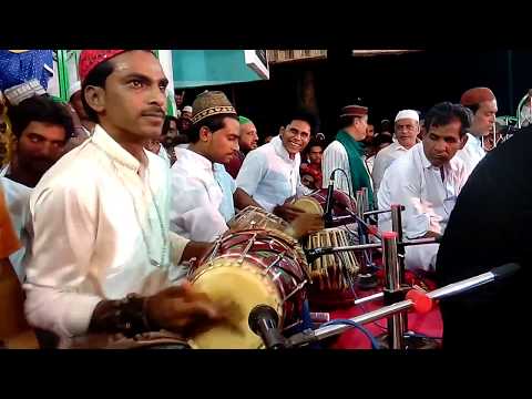 md naseer nagma dholak & allah he janta hai mohammed ka marta ba  banjo playing by touseef