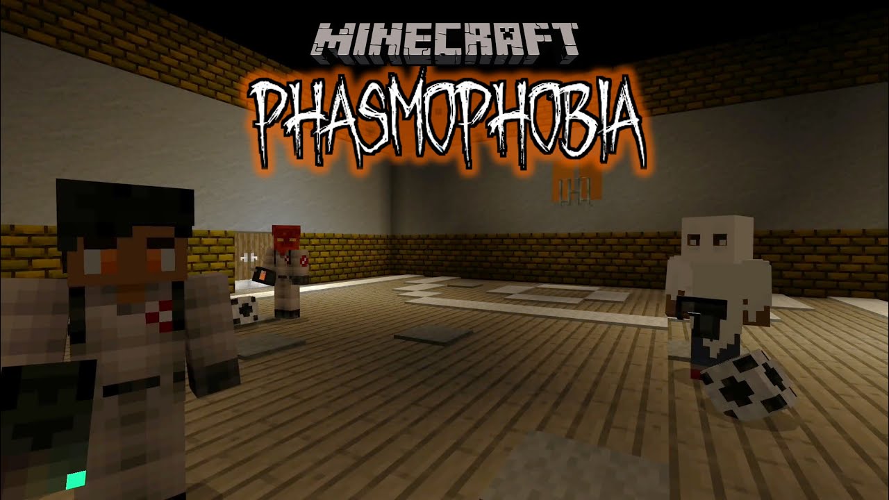 Minecraft - Phasmophobia - Fernando Gets a Fright! - YouTube