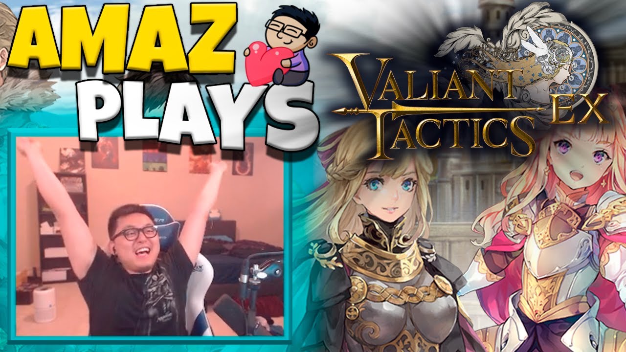 Amaz Plays: Valiant Tactics EX! Real-time Strategy Card Game - YouTube