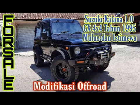 Dijual Mobil Suzuki Katana GX 1.0 4x4 Tahun 1995 Body Mulus Dan Ngaleng Terawat Dan Istimewa