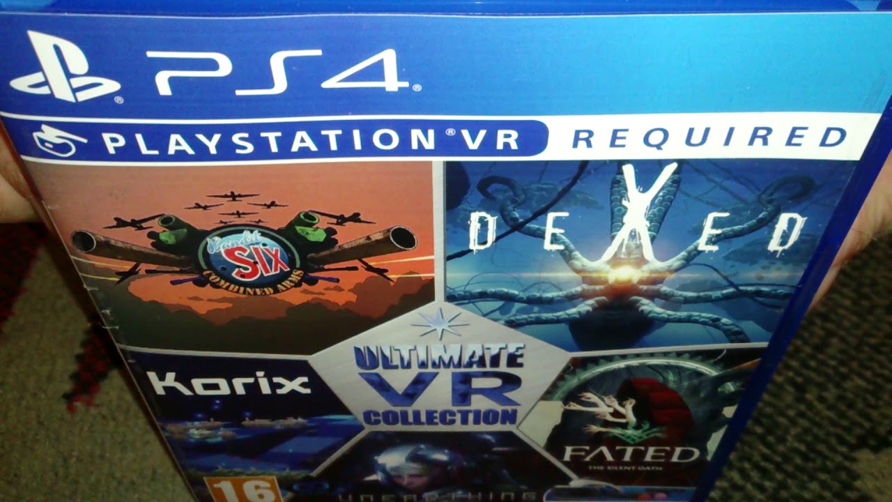 Nostalgamer Unboxing Ultimate VR Collection On Sony Playstation Four ...