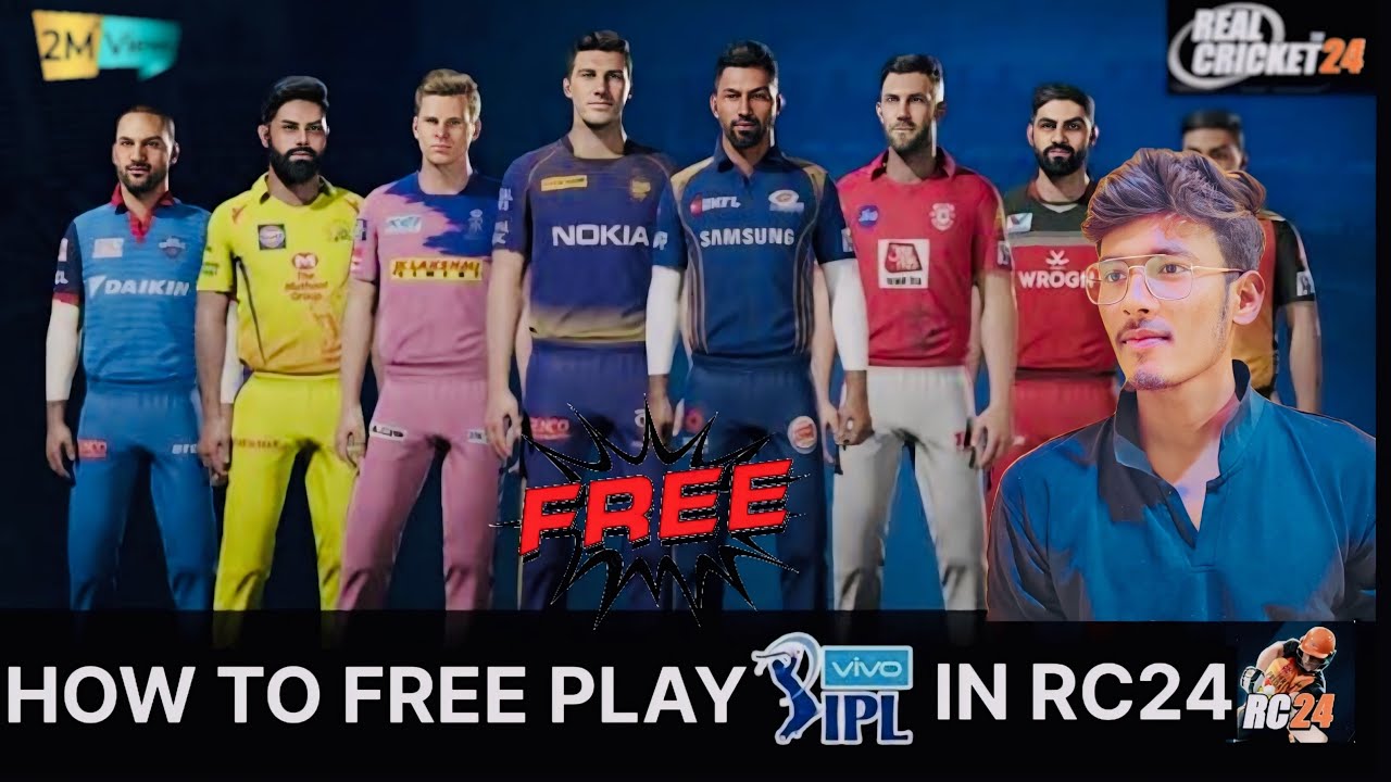 HOW TO PLAY IPL IN Real cricket 24 | free free free | FREE ME IPL KAISE ...