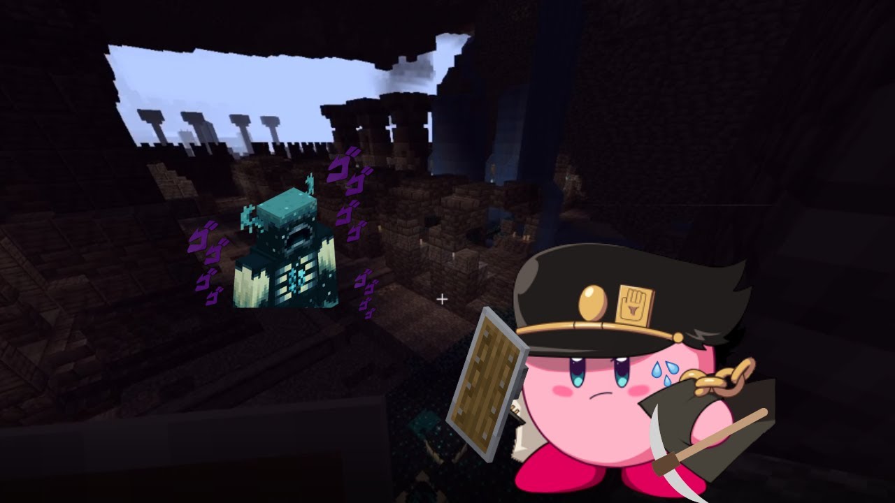 The depths are here... so is the Warden - Minecraft gameplay - YouTube