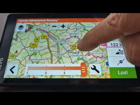 Vergleich der autom. Routenerstellung von Calimoto vs Garmin Zumo XT2 #garmin #zumo #xt2