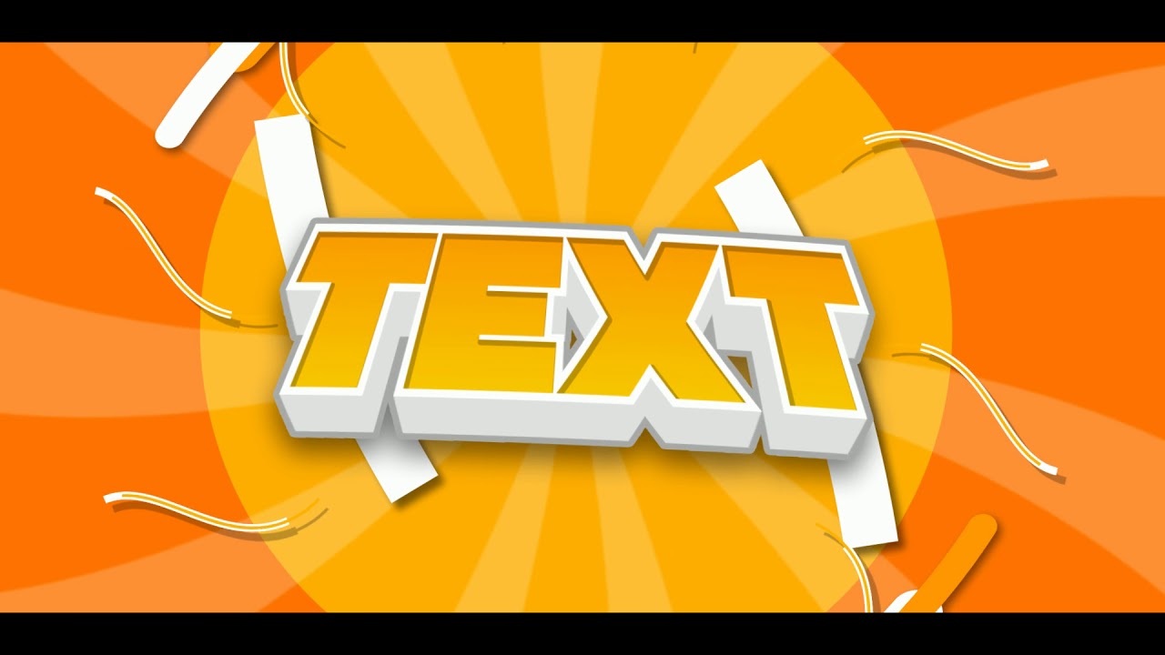 [INTRO] Best orange template EVER - YouTube