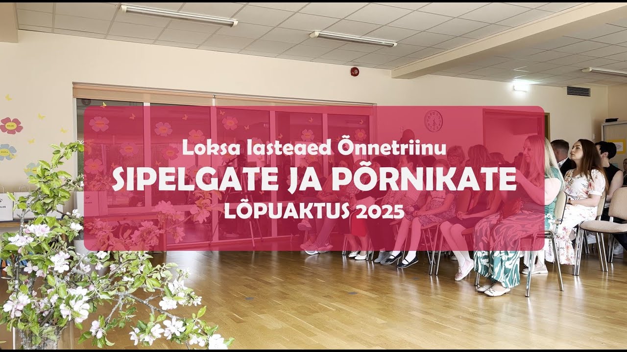 Sipelgate ja Põrnikate lõpuaktus 2025 - YouTube