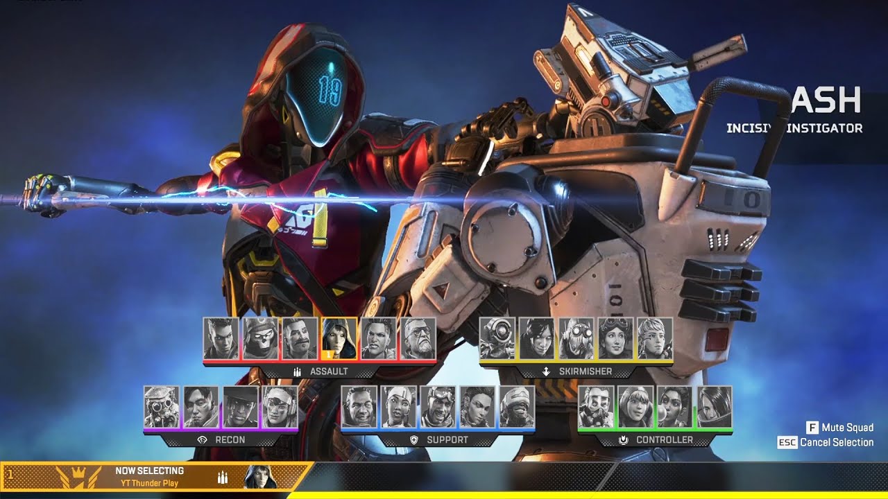 ASH Project 19 in Game Emotes and Finishers - Apex Legends - YouTube