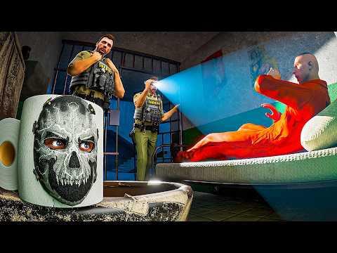 Prison Robbery Using Prop Objects In GTA 5 RP