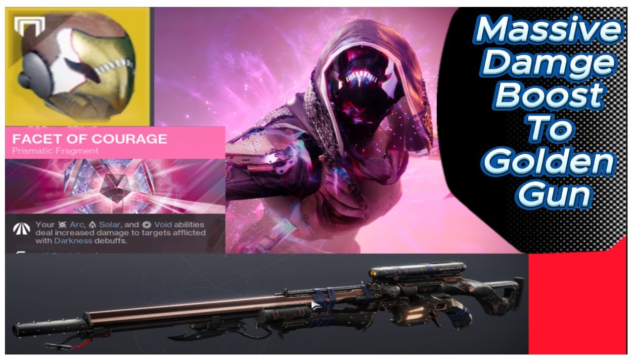 Prismatic Hunter Golden Gun Massive Damage!! - YouTube