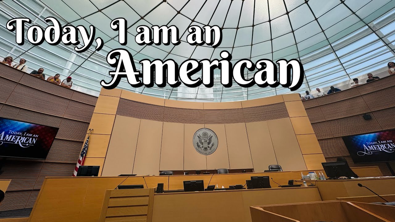 Today, I am an American | Naturalization Ceremony - YouTube
