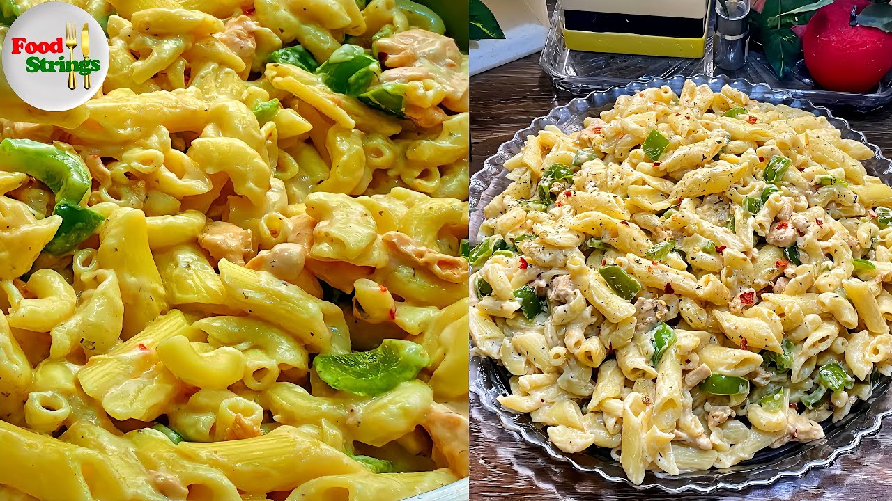 White Sauce Pasta Recipe |Without cheese white sauce Pasta |How to make ...